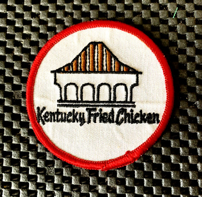 KENTUCKY FRIED CHICKEN EMBROIDERED SEW ON PATCH COLONEL SANDERS FAST ...