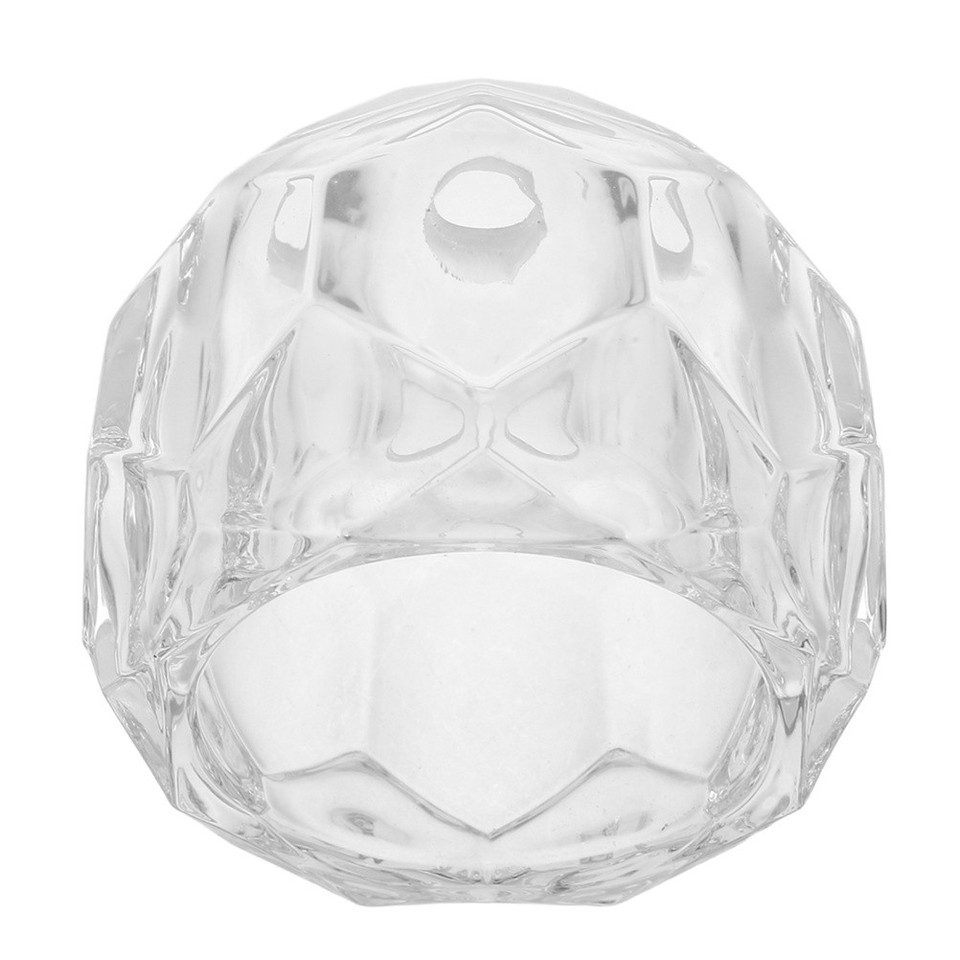 Mini Globe Pendant Shade: Clear Glass Ceiling Fan Light Globe ...