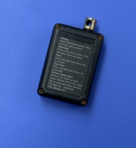 USED WINNEBAGO Keyless Entry Remote Key Fob 1 Button G57315TX1600 Rare ...