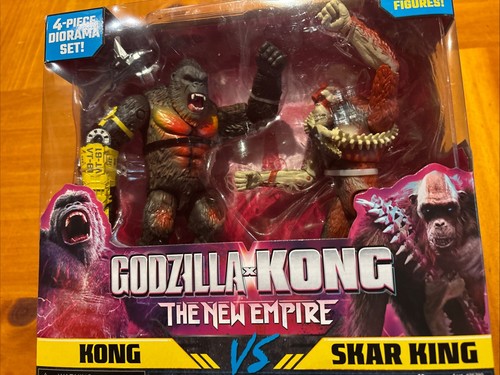 Godzilla x Kong The New Empire Kong vs Shar King Exclusive Figures New ...