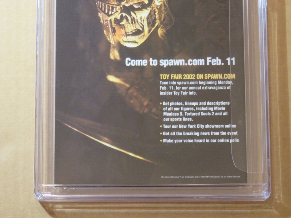 Spawn #114 CGC 9.8 NM/M White Pages New Slab Spawn McFarlane Capullo Miki | eBay