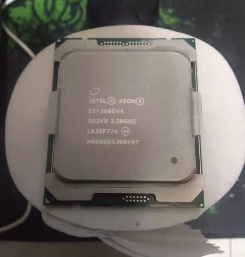 Intel Xeon E5-2686 V4 Processors 18 Cores 2.3GHz SR2K8 LGA2011-3 Server ...