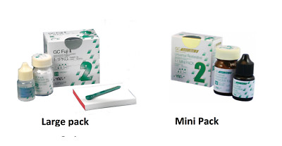 GC Fuji II Self-Cure Restorative Glass Ionomer Cement Crown & Bridges ...