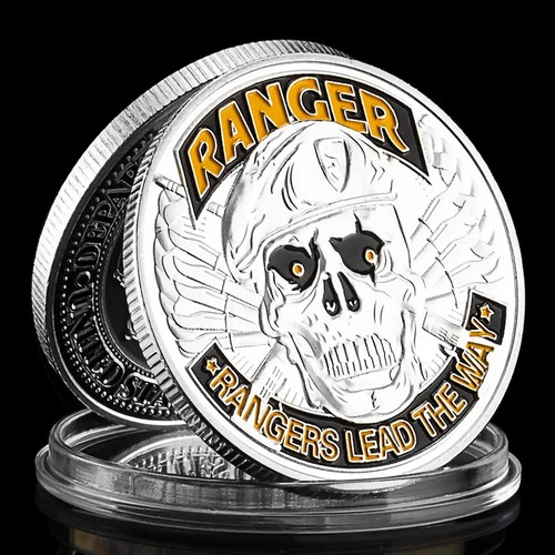 U.S. Army Rangers Challenge Coin Rangers Lead the Way Military Veteran ...