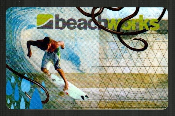BEACHWORKS Surfer 2011 Gift Card ( $0 ) | eBay