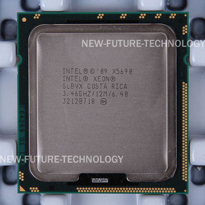 Intel Xeon X5690 CPU Processor 3.46 GHz 6.4GT/s LGA 1366/Socket B SLBVX ...