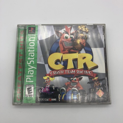 CTR Crash Team Racing (Sony PlayStation 1) Greatest Hits - Complete W ...