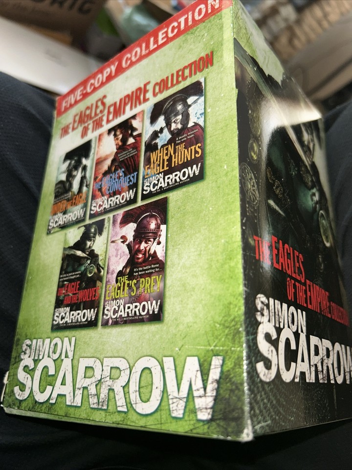 Simon Scarrow Eagles Of The Empire Collection Books 1-5 | eBay