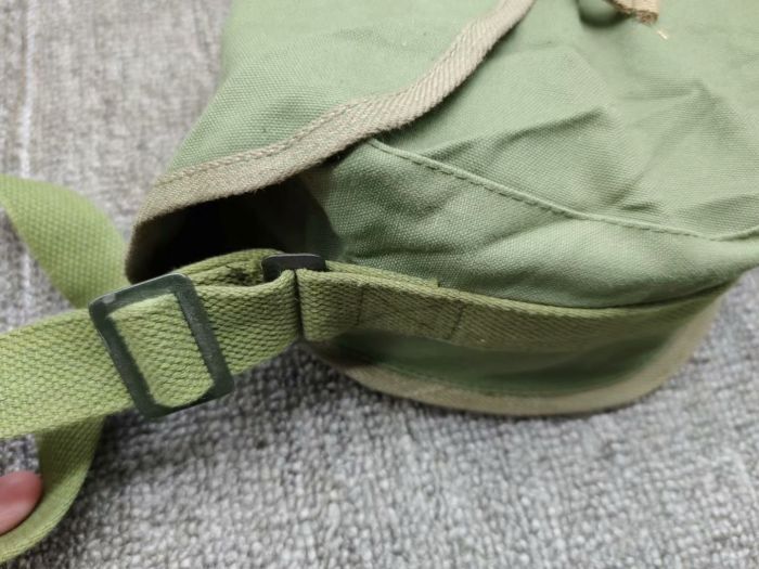 Remaining Vietnam War Chinese Army 56-style canvas satchel backpack ...