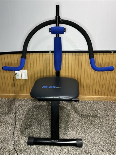 AB DOER Pro ABDOMINAL Core Fitness EXERCISE CHAIR Crunch Foldable ...