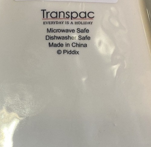 Transpac Reindeer Vintage / Retro Style Platter Plate Dish Tray 11.5" X ...