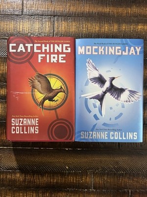Hardcover Mockingjay, Catching Fire by Suzanne Collins 1st Edition | eBay