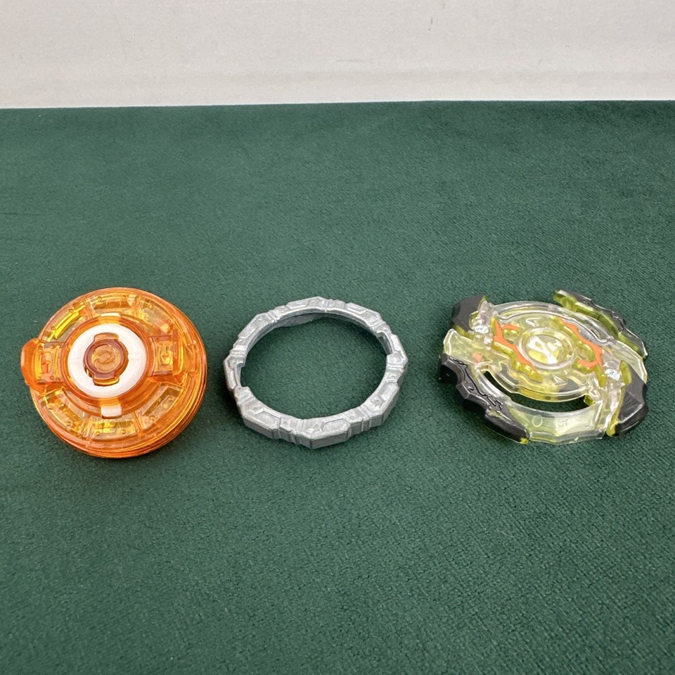 Beyblade Burst Evolution Ripfire Pack Roktavor R2 Orange Lime Lights Up ...