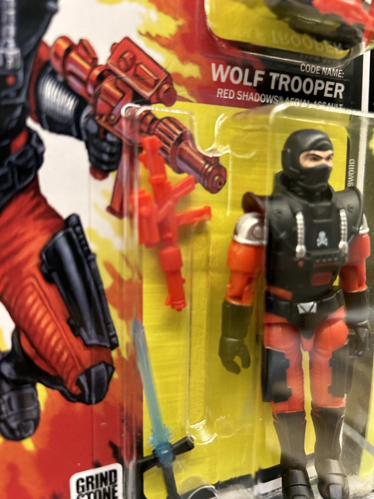 Roboskull MK II Red Shadows Carded MOC Wolf Trooper Skeletron Action ...