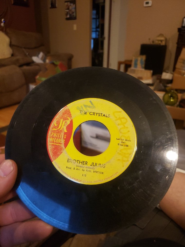 The Crystals Then He Kissed Me / Brother Julius 1963 45rpm | eBay