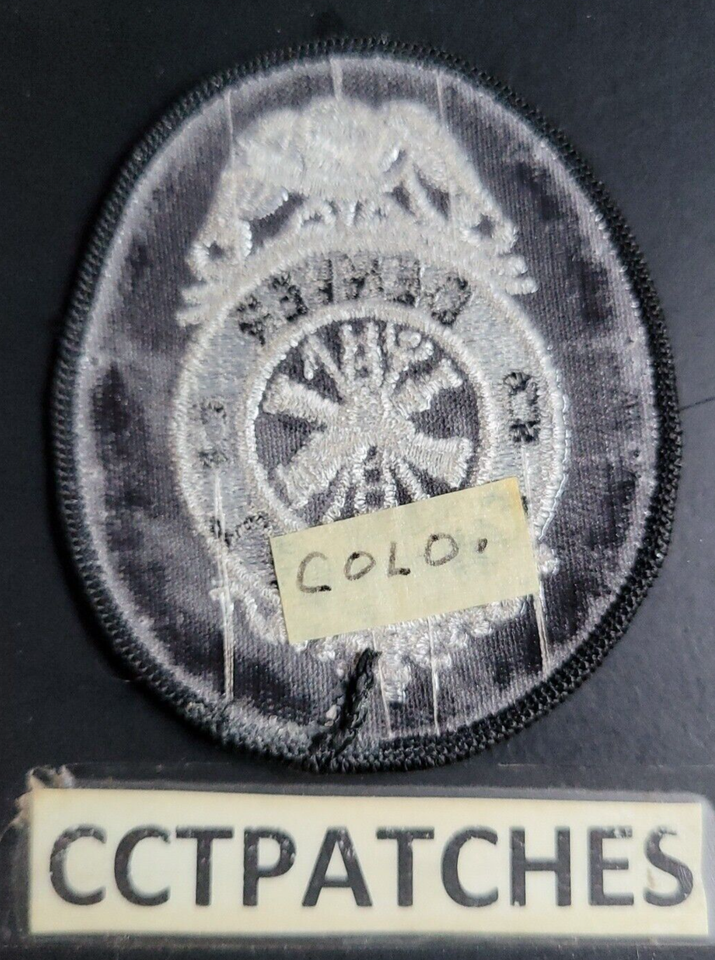 DENVER, COLORADO FIRE DEPARTMENT (SMALL) PATCH CO | eBay