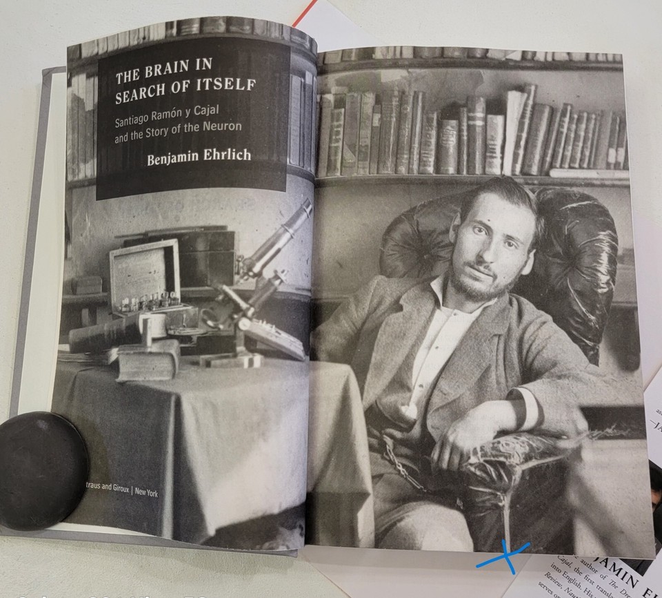 The Brain in Search of Itself - Benjamin Ehrlich-2022 HC/DJ- very good+ ...