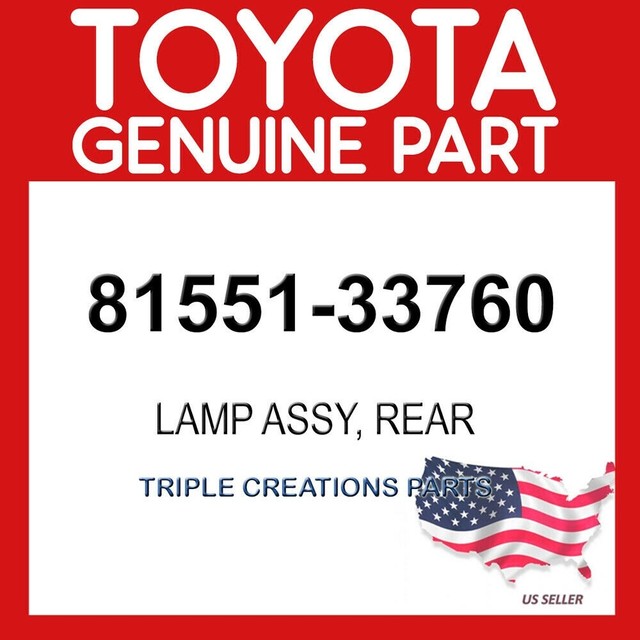 Toyota Genuine 8155133760 Lens & Body RR 81551-33760 for sale online | eBay