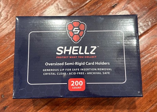 SHELLZ Oversized Semi-Rigid Card Holders 200 CT | eBay