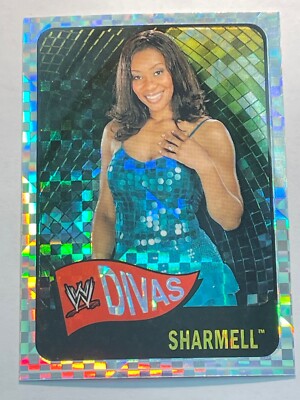 Sharmell 2006 Topps Heritage WWE Chrome X-Fractor SP #59 | eBay