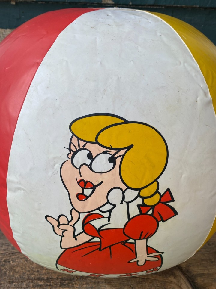 1974 Dudley Do-Right Nell Fenwick Snidely Whiplash Beach Ball Vintage Jay Ward | eBay