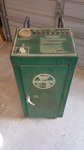 R-12 R12 FREON AUTOMOTIVE CAR AIR CONDITIONER CONDITIONING AC RECOVERY ...