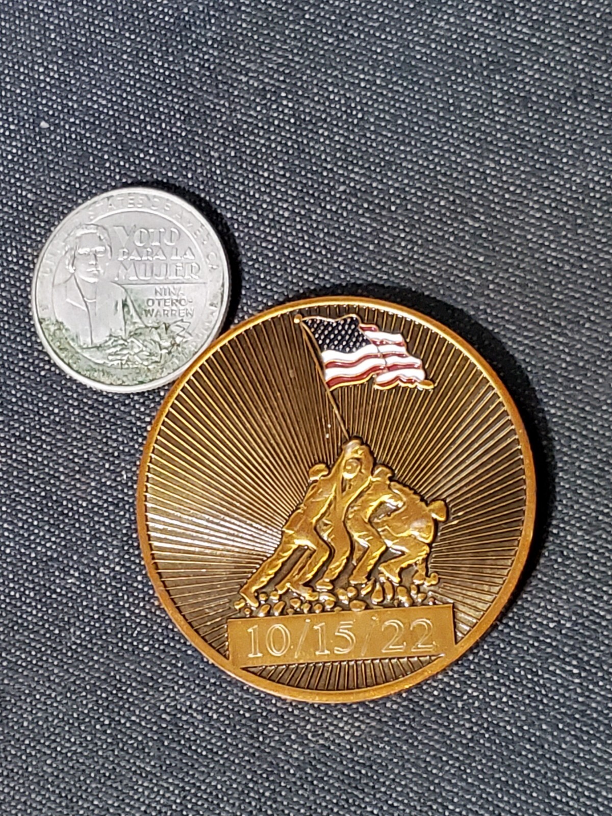 United States Marine Corps "The Crucible 10/15/2022 Challenge Coin | eBay