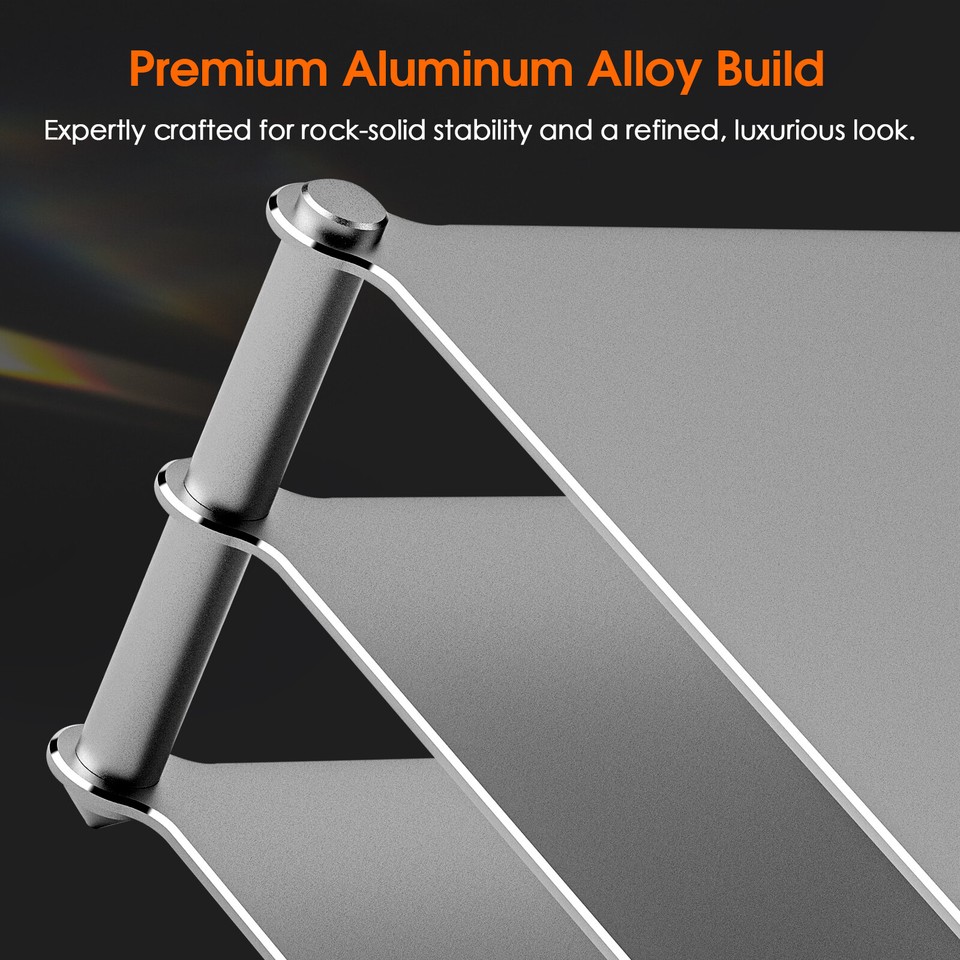 Multi-layer Aluminum Audio Rack Mount Stand for Desktop Amplifier ...