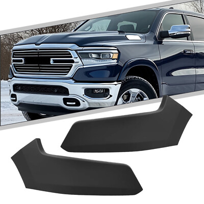 For Ram 1500 2019-2024 2022 Front Upper Bumper End Filler Panel Pair ...