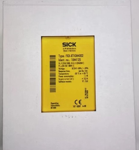 Sick FX3-XTI084002 V1 Safety Relay Module New In Box FX3-XTI084002 V1 ...