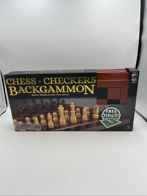 Chess and Checkers Deluxe Staunton Style Chess Pieces Tournament Style ...