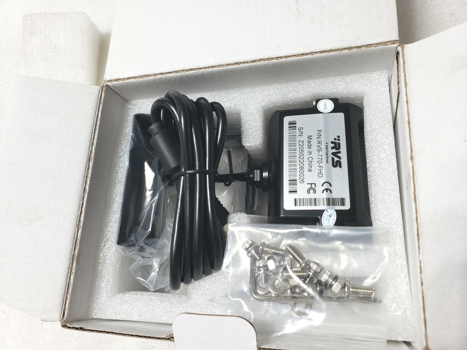 RVS P21442 RVS-770-FHD Rear View 130-Degree Backup Camera 18 Infra Red ...