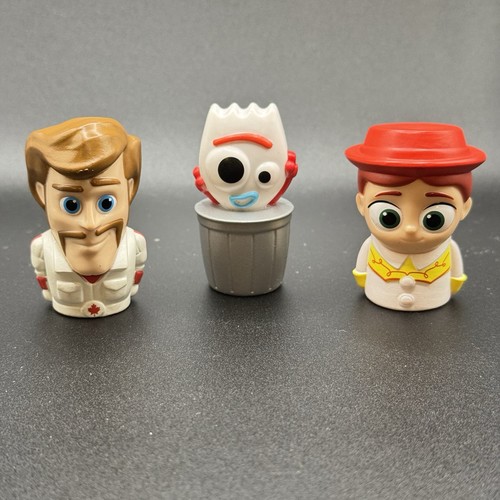 Disney Pixar Toy Story 4 Finger Puppets 3 Pack Jessie Forky Duke Caboom ...