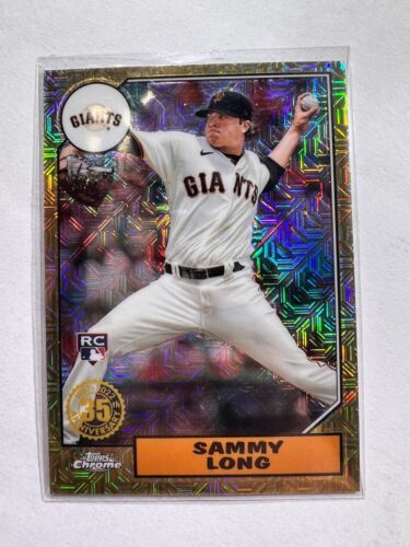 Sammy Long Rookie Card 2022 Topps Chrome 35th Anniversary T87C-98 | eBay