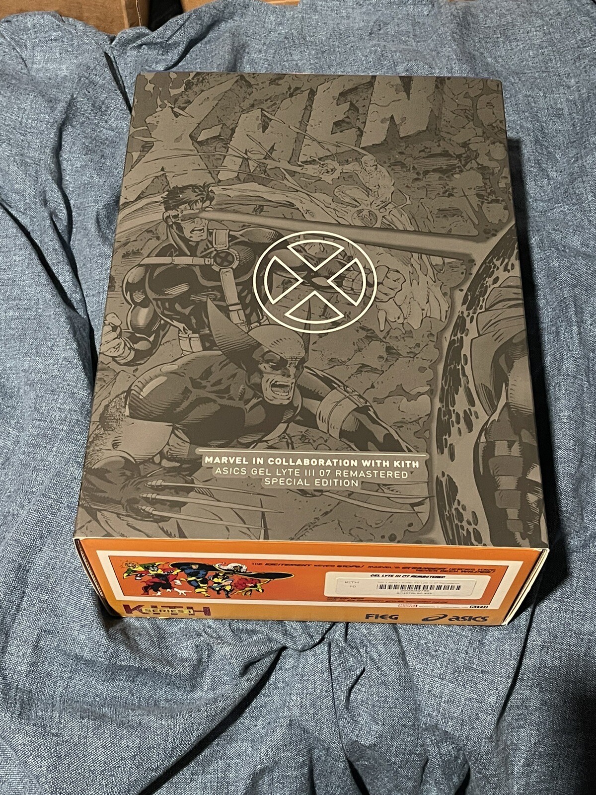 Kith Marvel X-Men Asics Gel-Lyte - SZ 10 Gambit 1/299 Encased Shoes | eBay