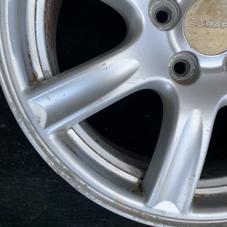 2005 2006 05 06 SUBARU IMPREZA 16" SILVER ALUMINUM WHEEL RIM OEM ...