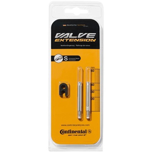 Continental Presta Valve Extensions Pair 40mm for sale online | eBay UK