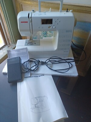 Janome Sewing Machine DC1050 Computerized With Pedal And Manual Tested ...