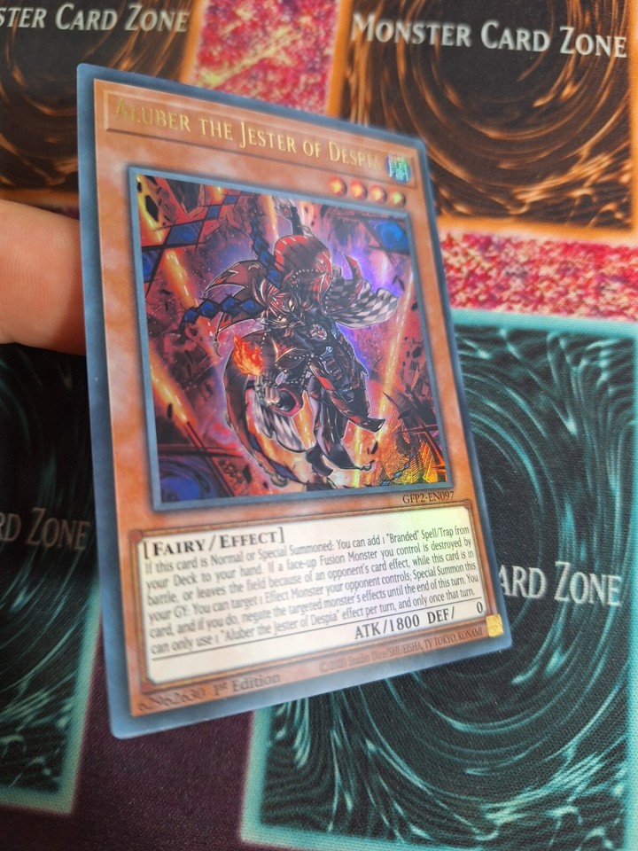 Yu-Gi-Oh! Aluber The Jester Of Despia GFP2-EN097 Ultra Rare 1st Edition ...