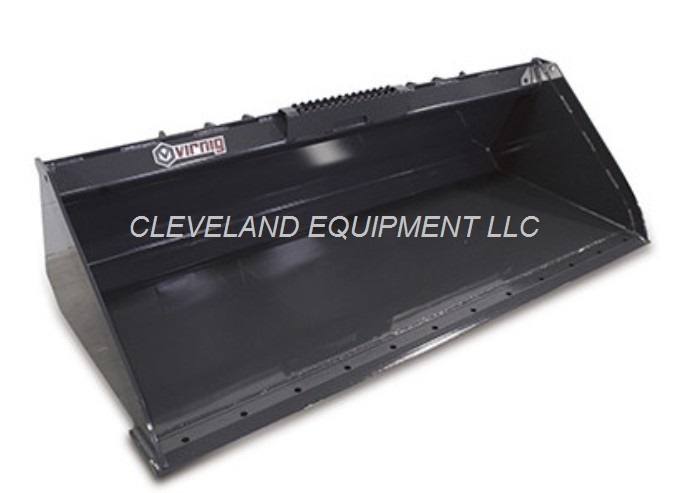 NEW 66" VIRNIG LOW PROFILE DIRT BUCKET - Bobcat ASV Skid Steer Loader ...