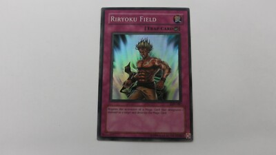 RIRYOKU FIELD LON-081 TRAP CARD UNLIMITED EDITION SUPER RARE YUGIOH NM ...