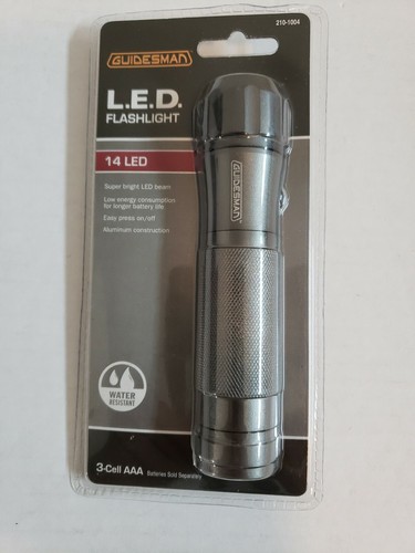 Guidesman 14 LED Aluminum Lightweight flashlight with Extra brightness ...