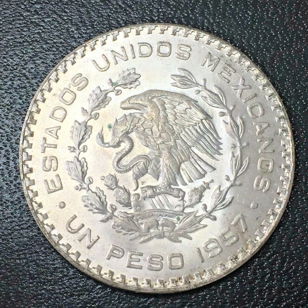 GRANDE Un Peso Moneda de Plata Mexico 🇲🇽 Mexican Dollar | eBay