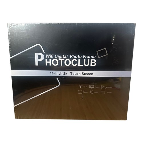 wifi Smart Digital Picture Frame 11 In touch screen weather alam Photo ...