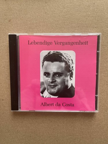 Lebendige Vergangenheit Albert da Costa/ CD | Très bon état | eBay