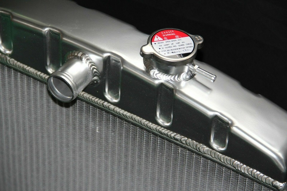 KKS5556 3 Rows Aluminum Radiator Fit 1955 56 Chevrolet Bel Air 6cyl ...