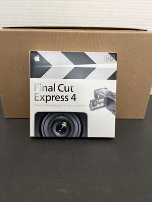 Apple Final Cut Express 4 HD Video Editing Software - Retail | eBay