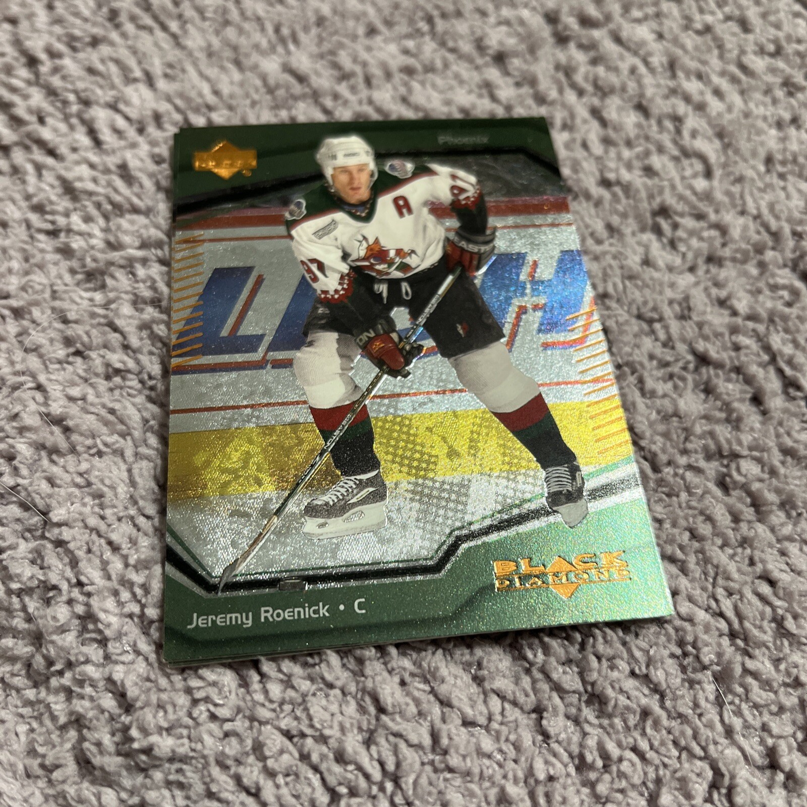 2000-01 Black Diamond Coyotes Hockey Card #45 Jeremy Roenick | eBay