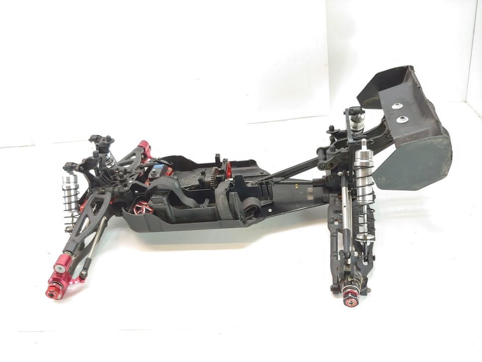 UPGRADED Arrma Kraton 6S 1/8 Monster Truck Roller Slider Chassis Used ...
