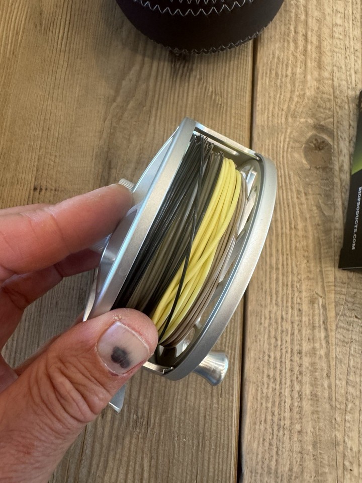 Hatch 7+ LA Finatic Gen 2 fly fishing reel with Rio Predator line | eBay